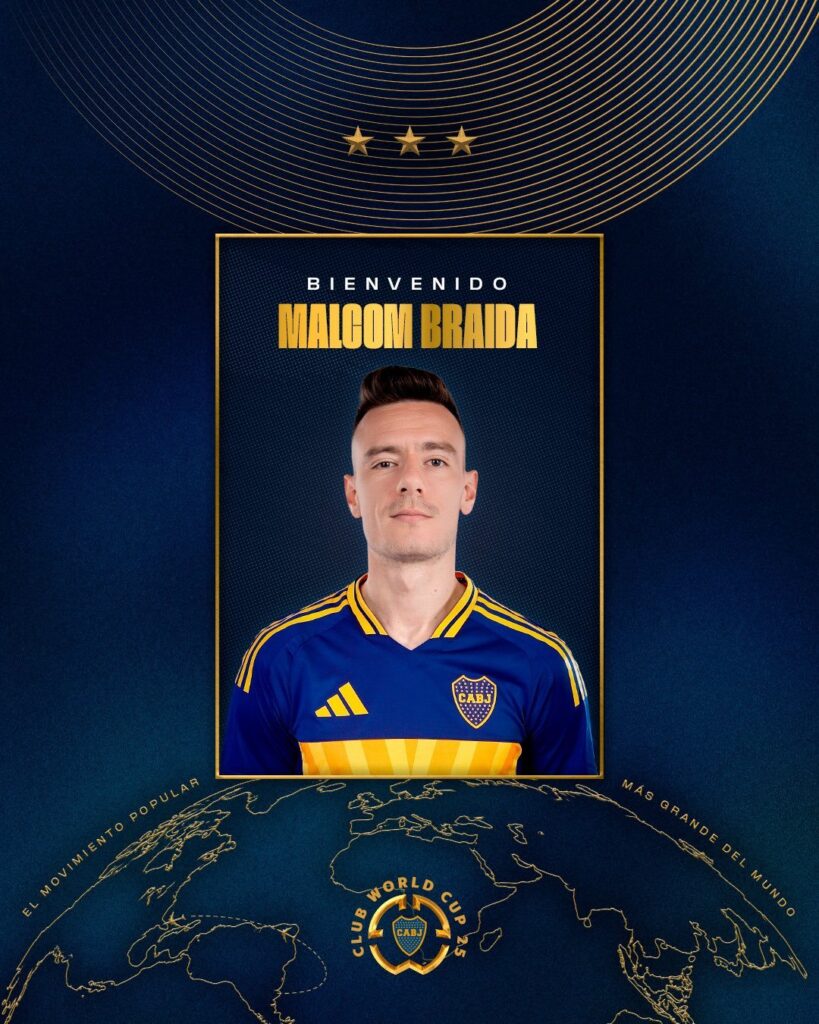 Oficial: Malcom Braida es jugador de Boca Juniors – Diario Xeneize